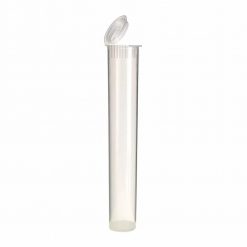 Sustainable Clear 116mm Pop Top Pre-Roll Tubes