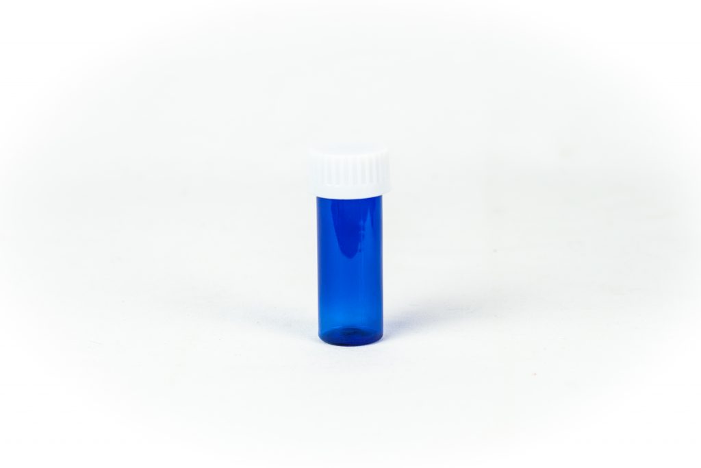 8 Dram Blue Prefer Vials (Packer Bottles) (490 Vials/Case) - Brigade ...