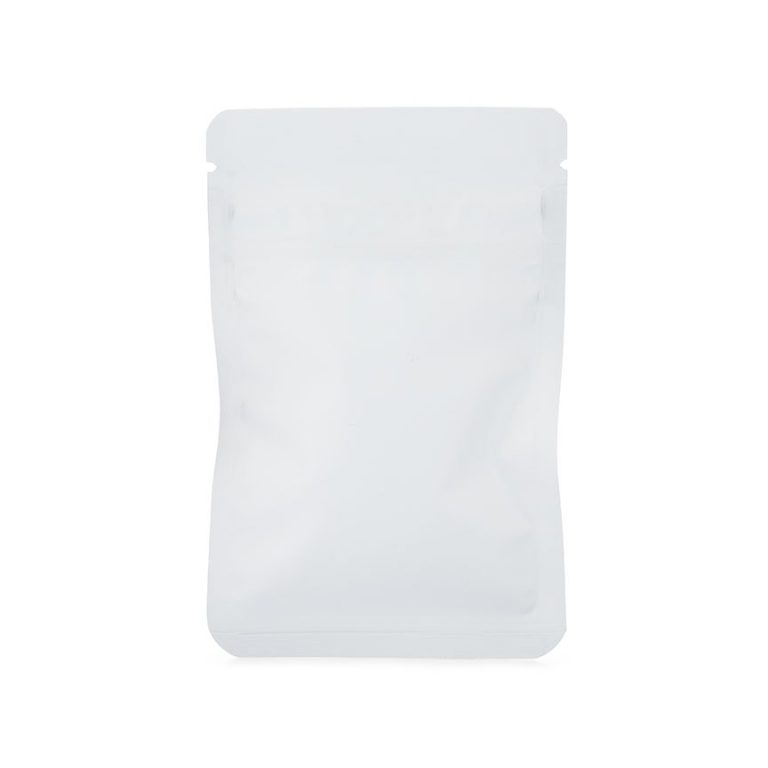1 Gram Matte White Child-Resistant Mylar Bags (1000 Qty)