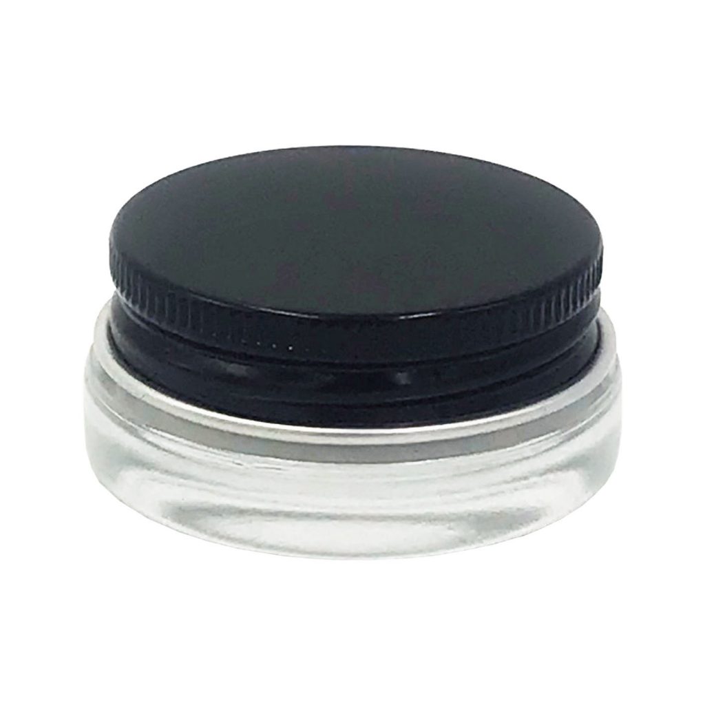 Black Aluminum Cap Concentrate Containers 7ML
