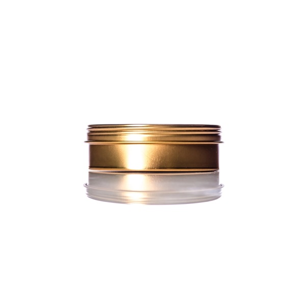 2 oz steel deep tin with slip cover lid